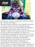 Buuga Gabayadii Silsiladii Xaydha | PDF