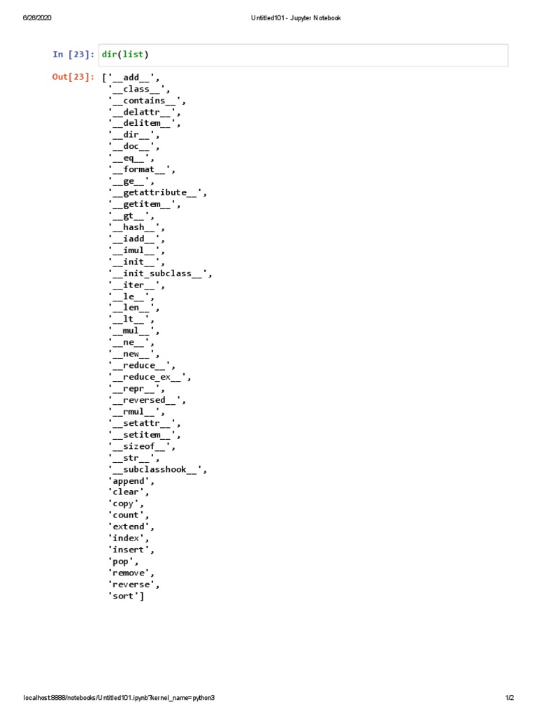 Class List | PDF | Computer Programming | Programming Paradigms