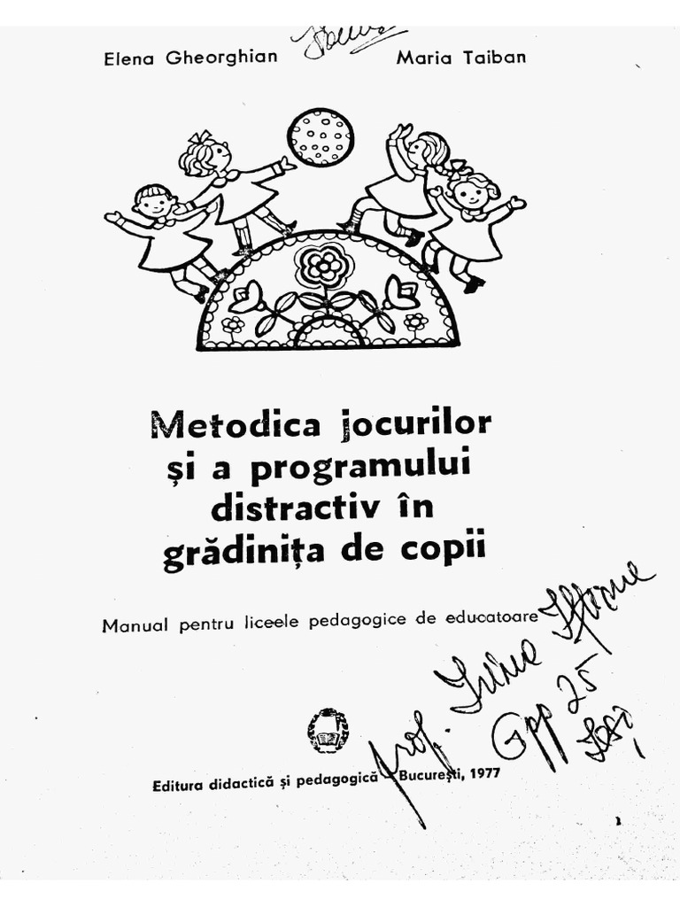 Metodica Jocurilor PDF | PDF