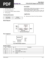 Datasheet Compuerta Not (74LS04) PDF | PDF | Electronics | Electricity
