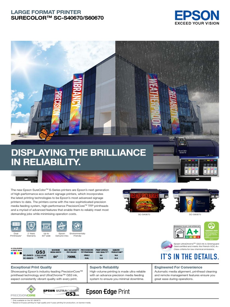 SC-S40670 - S60670 Brochure - ESP (NoAddress) | Download Free PDF | Printer (Computing) | Office ...