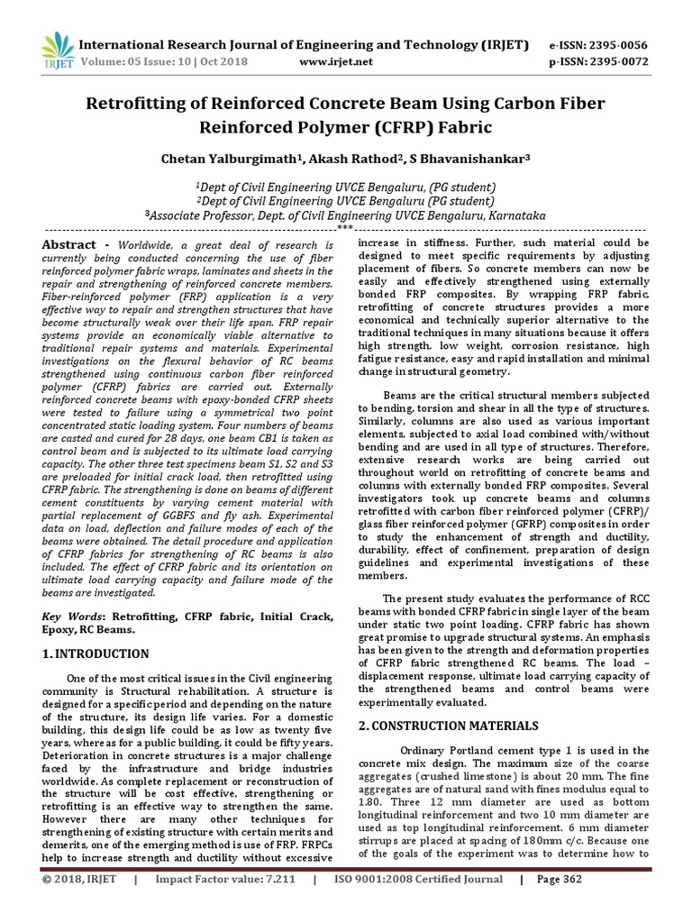 Carbon Fiber PDF | Download Free PDF | Fibre Reinforced Plastic | Beam ...