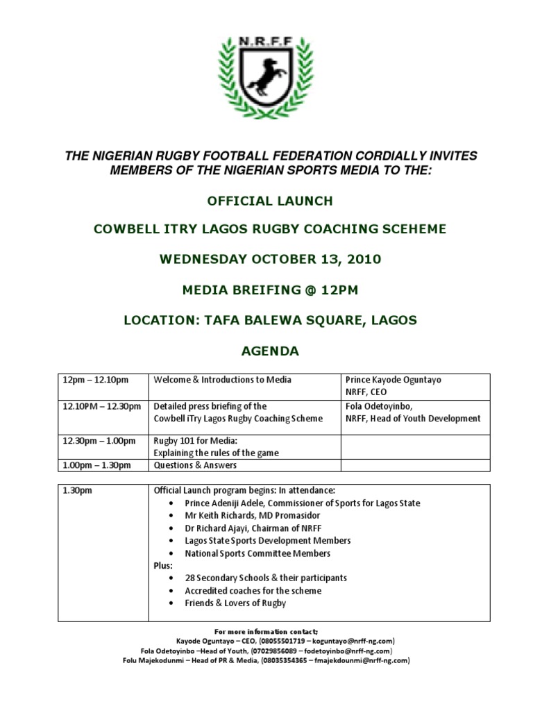 CiLCE Media Invite and AGenda | PDF