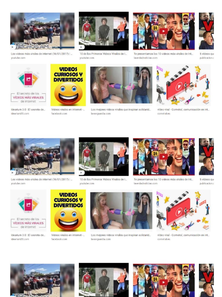 Videos Virales de Internet | PDF Videos Virales de Internet | PDF