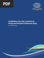 Ocimf - Guidelines For The Control of Drugs and Alcohol Onboard Ship ...