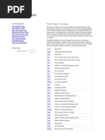 Official Ten-Code and Q-Code List | PDF | Traffic | Ambulance