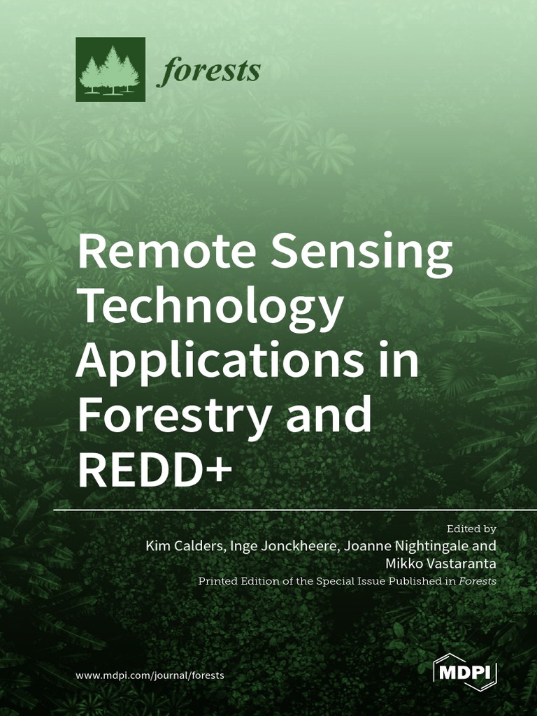 Remote Sensing Technology Applications in Forestry and REDD PDF | PDF ...