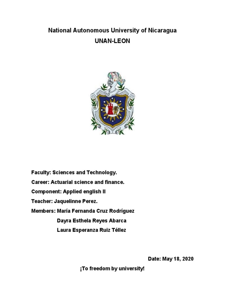 National Autonomous University of Nicaragua Unan-Leon | Download Free ...