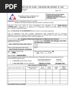 CSHP Application Form (Comprehensive) | PDF | General Contractor ...