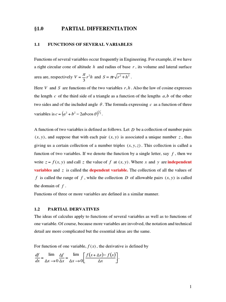 Understanding Partial Derivatives: Calculating Rates of Change for ...