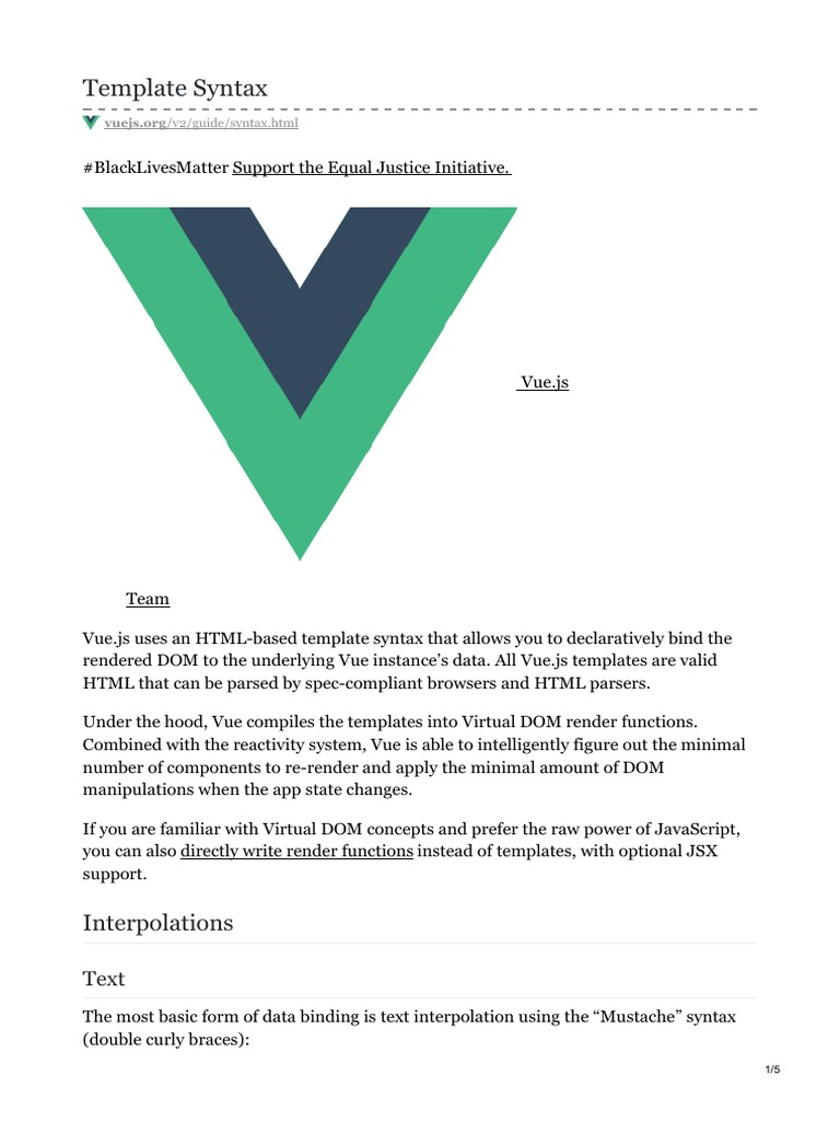 Template Syntax | PDF | Software Engineering | Computer Programming