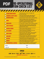 Daily Stacker Inspection Checklist | PDF | Technology & Engineering