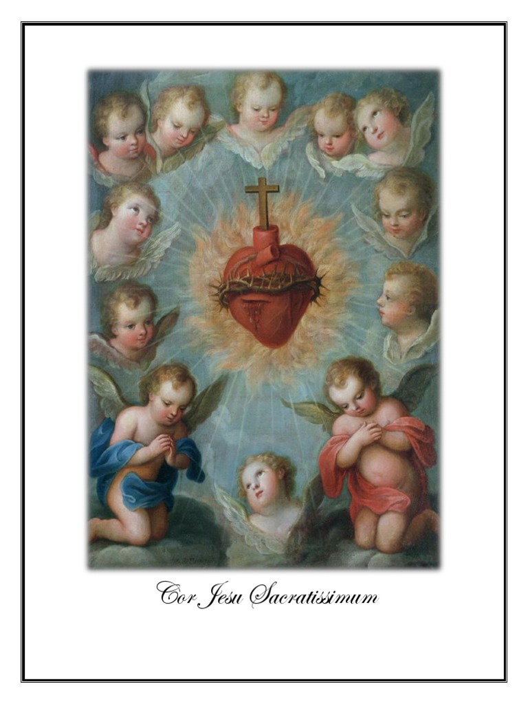 Cor Jesu Sacratissimum | PDF | Pecado | Oración