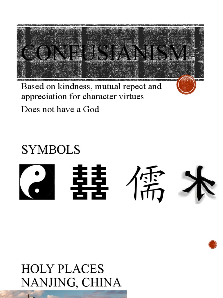 Confucianism: Values and Holy Sites | PDF