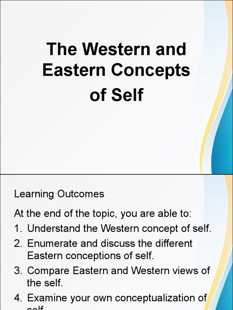 The Western and Eastern Concepts of Self | PDF | Nirvana | Western ...