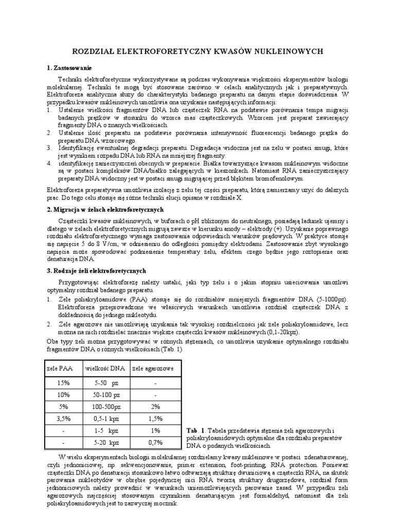 Elektroforeza | PDF