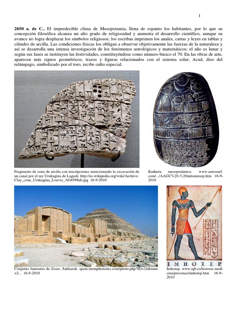 3 Códice Del Tiempo Edad Antigua 2650-1350 A. de C PDF | PDF ...