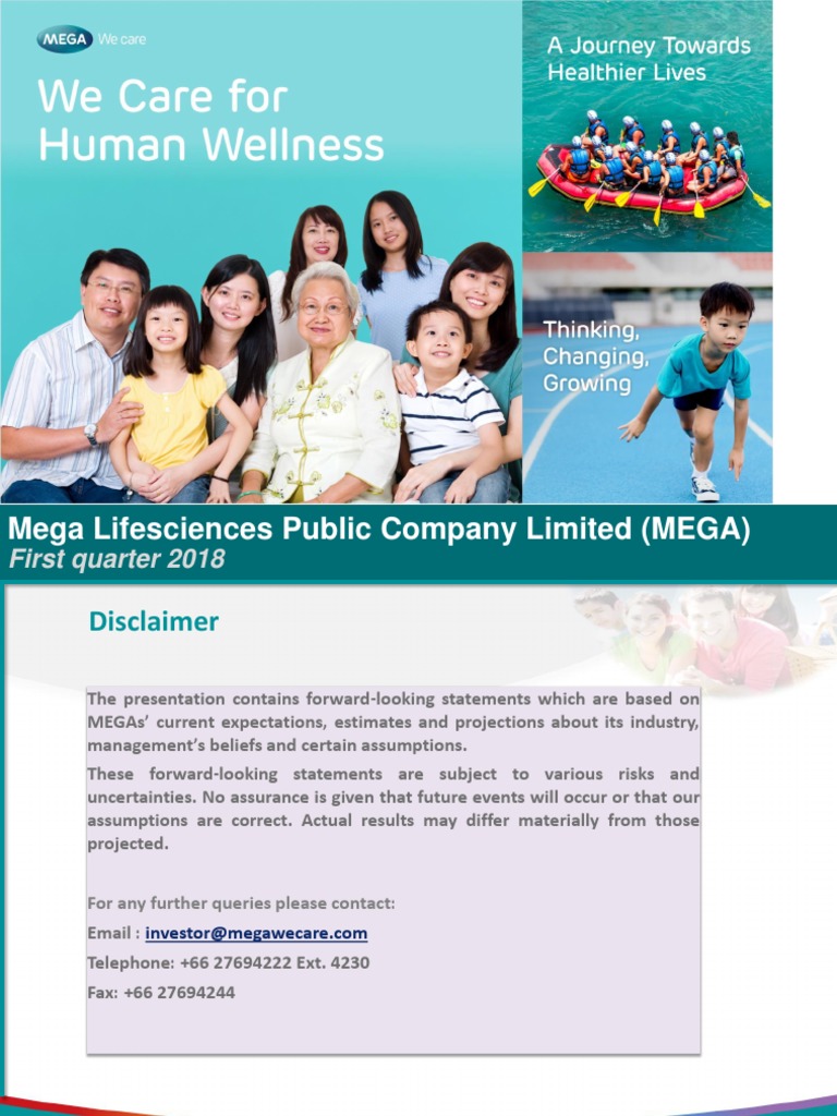 We Care: Mega Lifesciences Public Company Limited (MEGA) | PDF | Gross ...