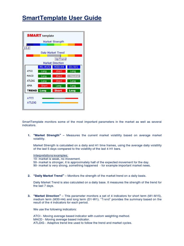 Smarttemplate User Guide | PDF | Moving Average | Financial Services ...