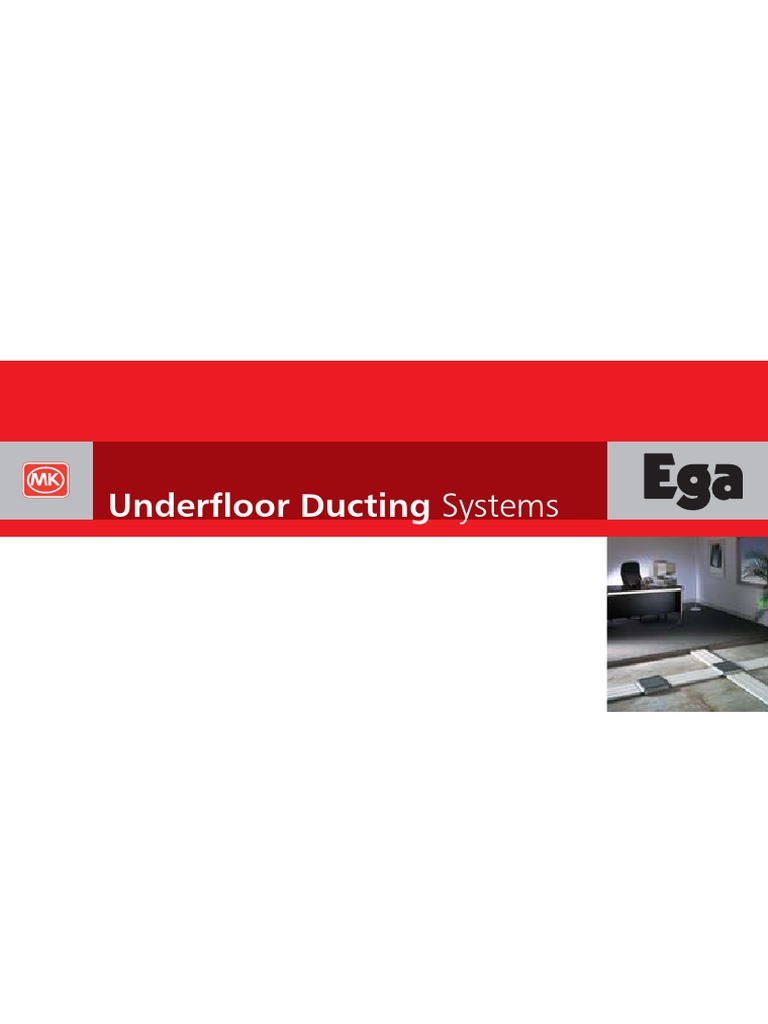 EGA Underfloor | PDF | Duct (Flow) | Polyvinyl Chloride