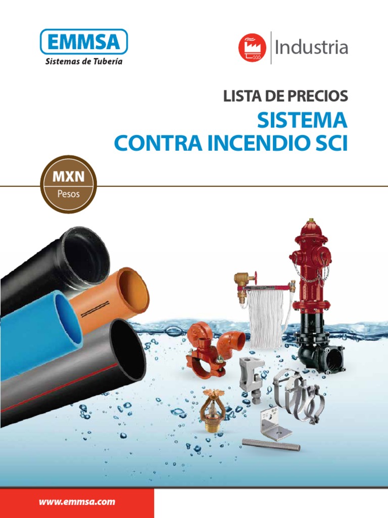 Emmsa LP Ind Sci Pesos | PDF | Tubería (transporte de fluidos) | Naturaleza