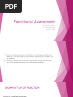 Functional Independence Measure (FIM ) Instrument | PDF