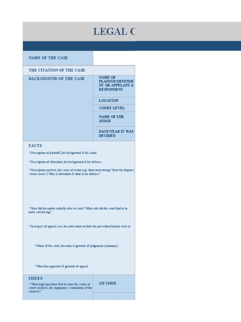 Template Case Review Ting Ling Kiew & Anor | PDF | Supreme Court Of ...