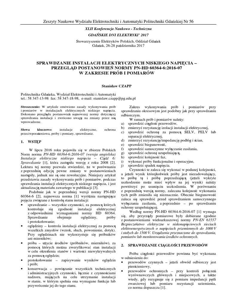 @PN-HD 60364-6 2016-07 RezIzol | PDF