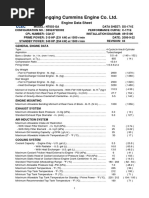 Catalogue Cummins KTA38 G2A | PDF | Diesel Engine | Engines
