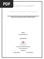Screed-Method Statement | PDF | Concrete | Building Materials