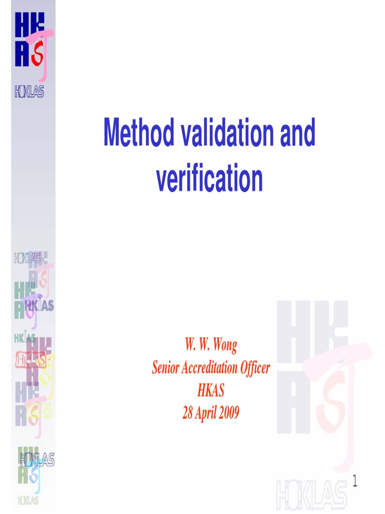 Method Validation PDF | PDF | Verification And Validation | Uncertainty
