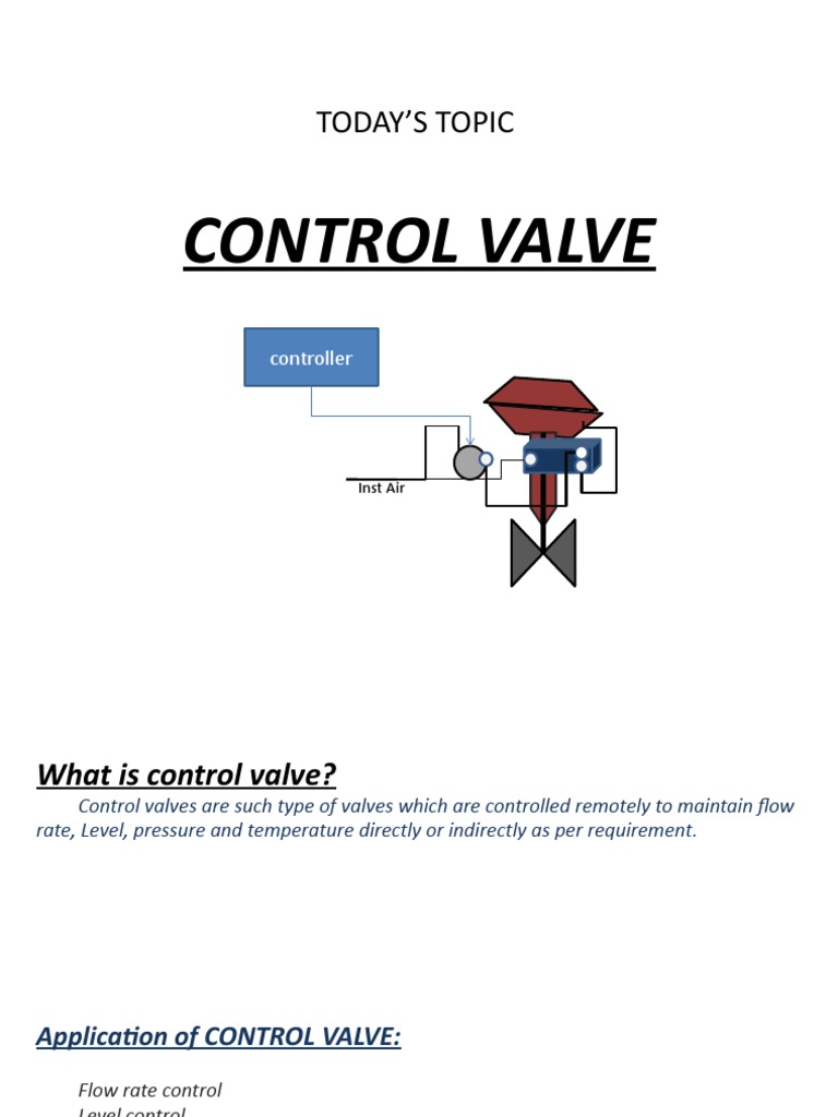 Control Valve | PDF | Valve | Tools
