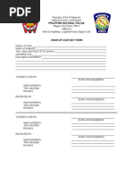 Sample Police Blotter | PDF