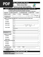 Birth Application Form | PDF | Birth Certificate | Identity Document