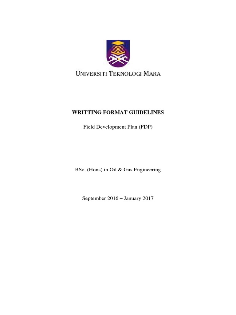 Guidelines For Writting Format Pdf Nature