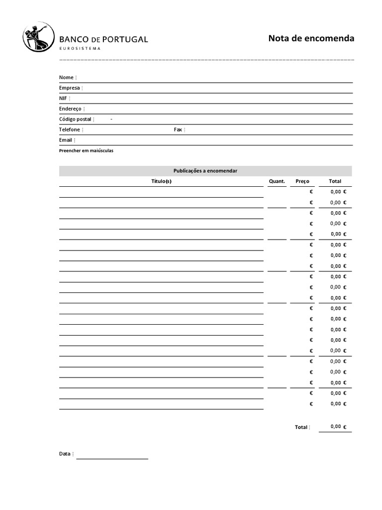 Nota Encomenda PDF | PDF | Business