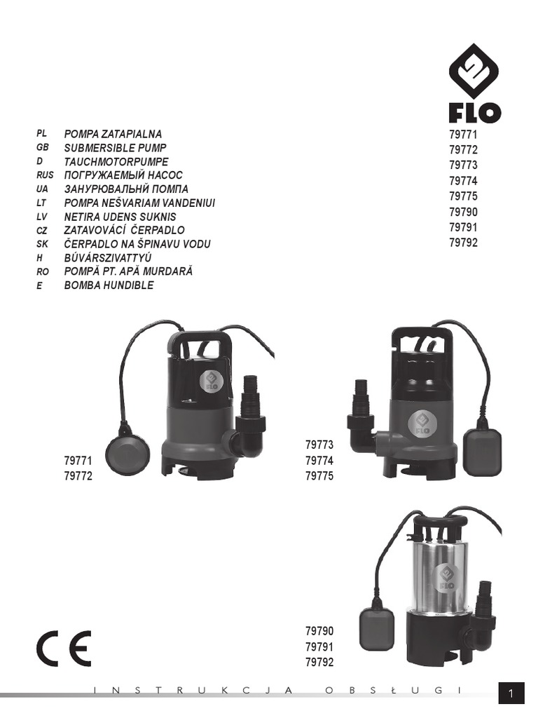 Pompa FLO Manual | PDF