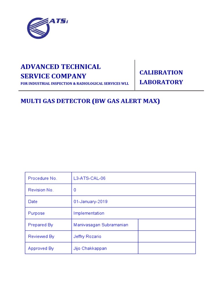 Advanced Technical Service Company: Calibration Laboratory Multi Gas ...