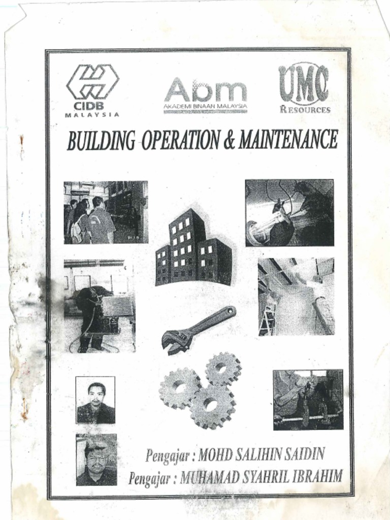 CIDB Building Operation and Maintenance Notes | PDF