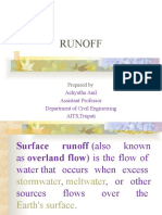 Example Problems On Runoff | PDF | Drainage Basin | Surface Runoff