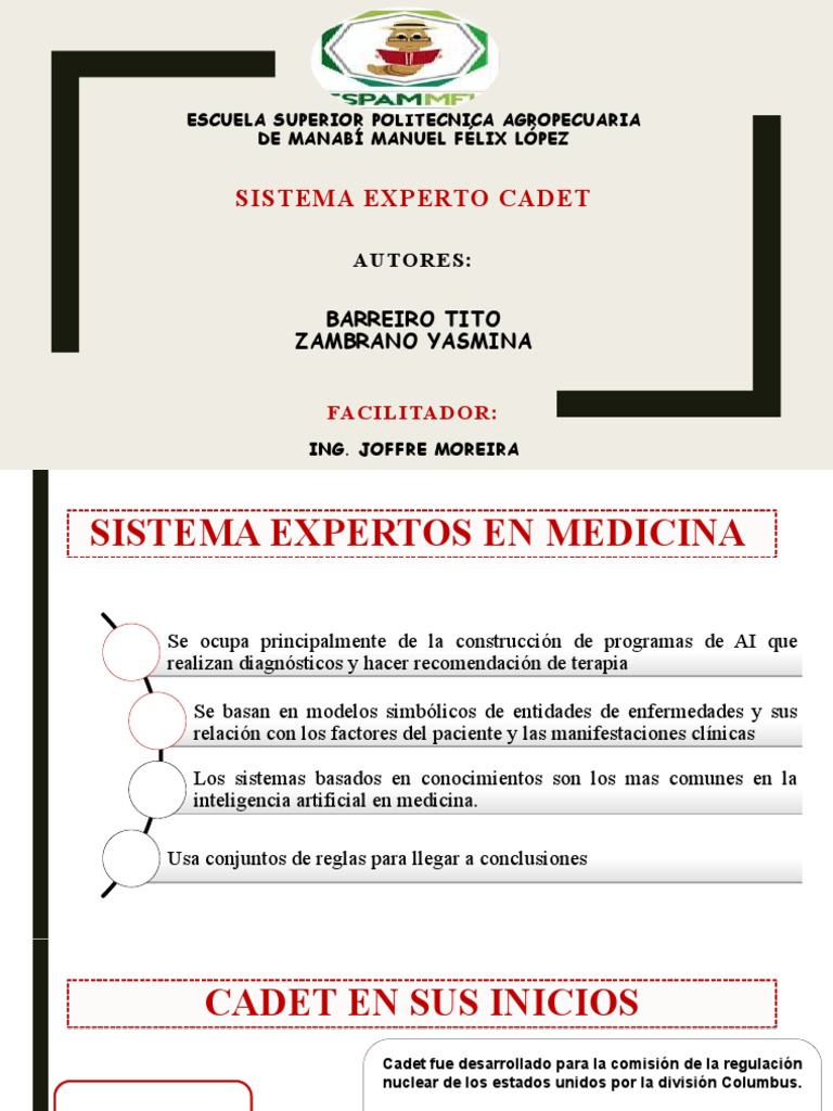 CadeT Expert System | Medicina | Bienestar