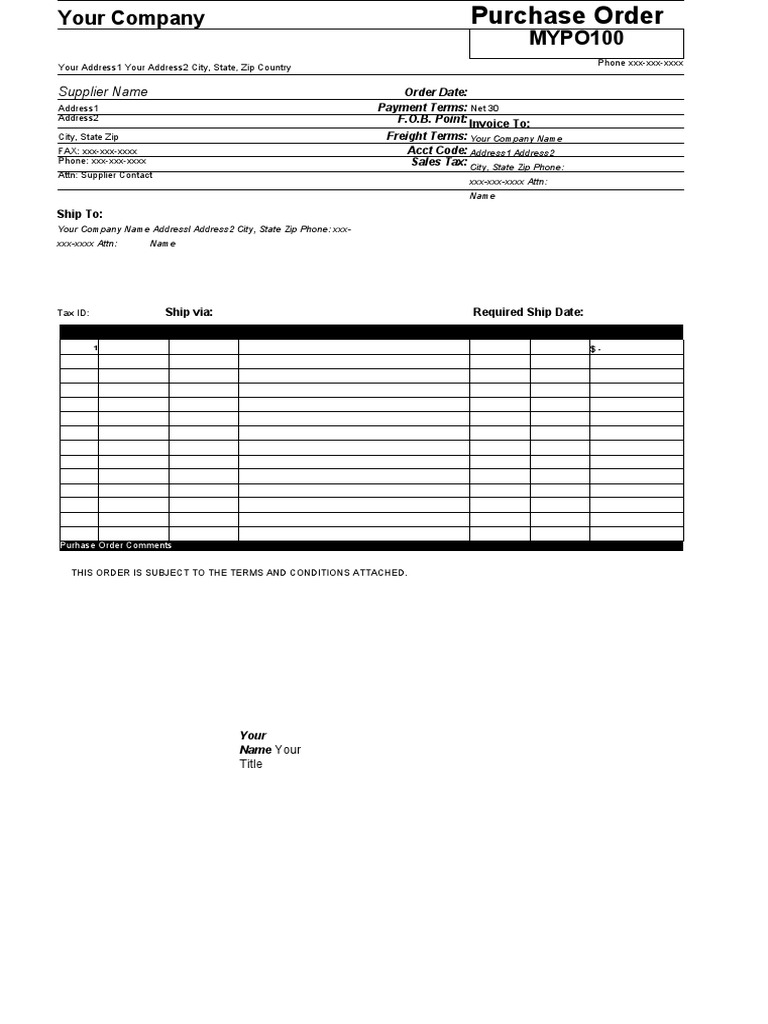 Purchase Order Parts | PDF | Business Law | Common Law