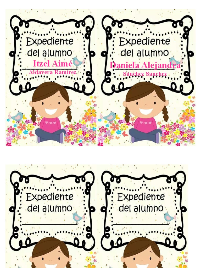 Portada para Expediente | PDF