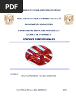 Manual de Perfiles Estructurales | PDF | Acero | Corrosión