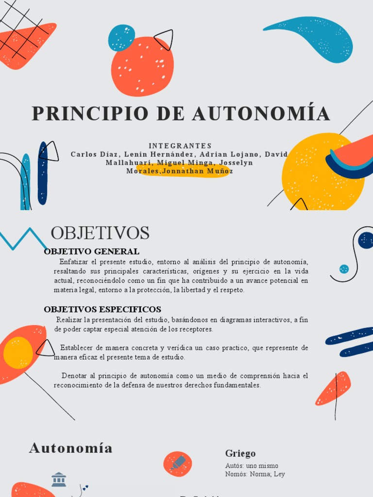 Principio de Autonomia Exp1 | PDF | Moralidad | Libertad