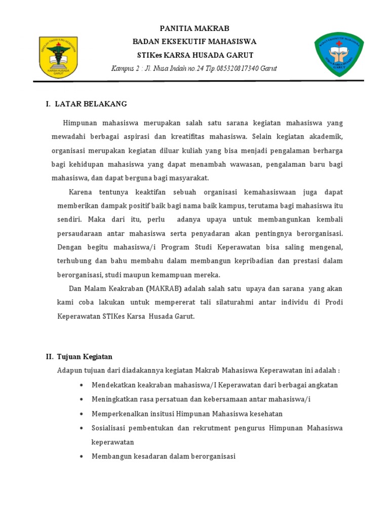 Proposal Makrab | PDF