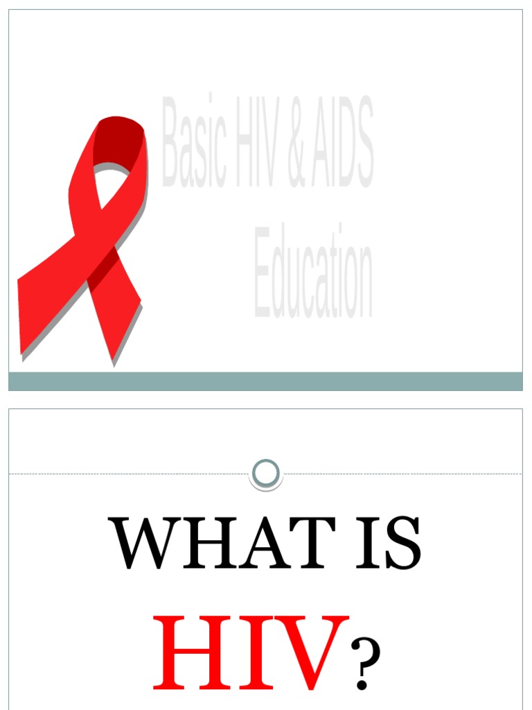 2 Hiv 101 | PDF | Prevention Of Hiv/Aids | Hiv/Aids
