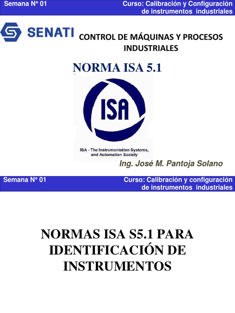 Simbología ISA 5.1-V2 | PDF | Calibración | Solenoide