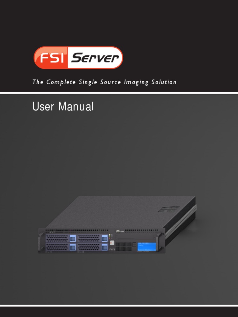 FSI Server Manual | PDF