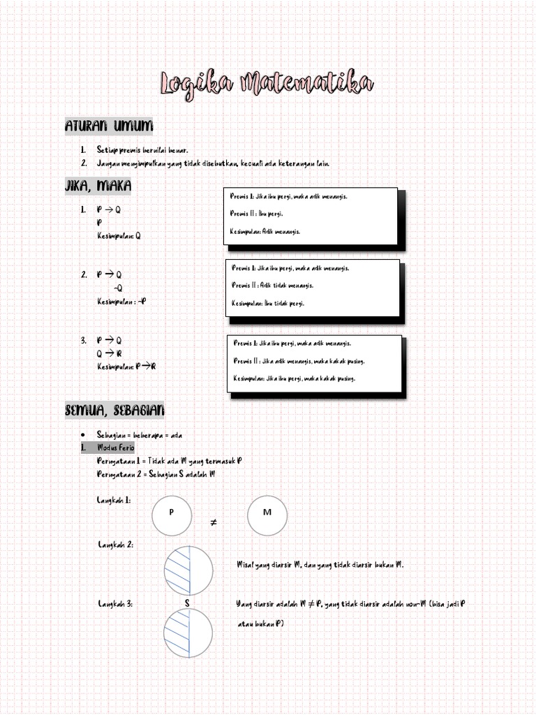 Logika Matematika | PDF